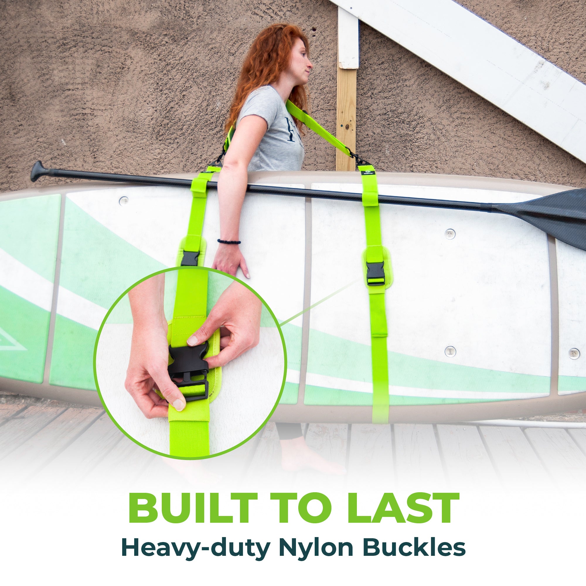 Gradient Fitness Kayak/SUP Carry Strap - #1 Amazon Best Seller!